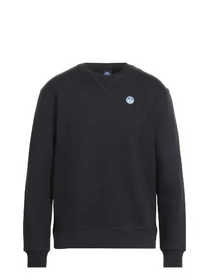 NORTH SAILS Cotton Fleece Sweatshirt - Black
