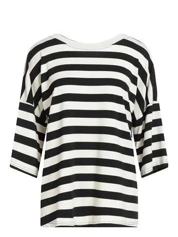 SHIRTAPORTER Striped Jersey T-shirt - White