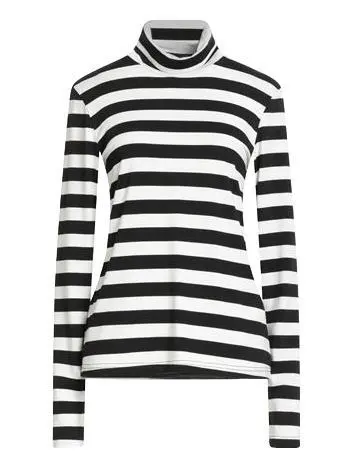 SHIRTAPORTER Striped Jersey T-shirt - Black
