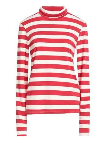 SHIRTAPORTER Striped Jersey T-shirt - Red