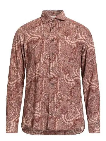 BASTONCINO Shirt Size Cotton - Brown