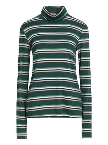 SHIRTAPORTER Striped Jersey Turtleneck T-shirt - Green