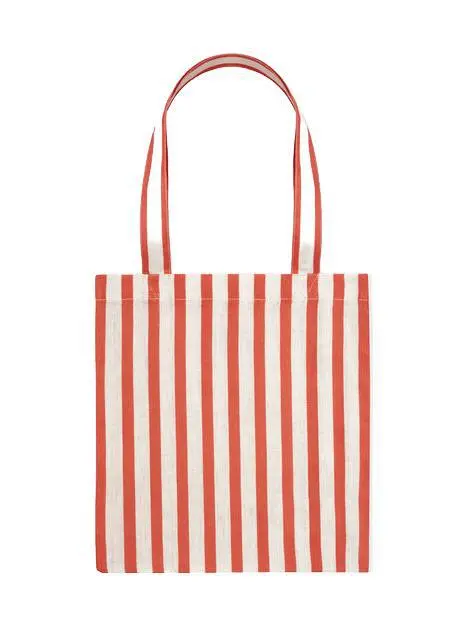 Vilebrequin Striped Linen Tote Bag - Beige