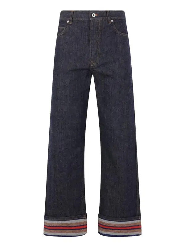 Loewe Straight-leg Jeans - Raw Denim/blue