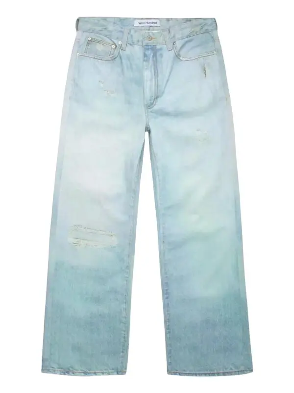 WON HUNDRED Genoa Distressed Jeans - Blue