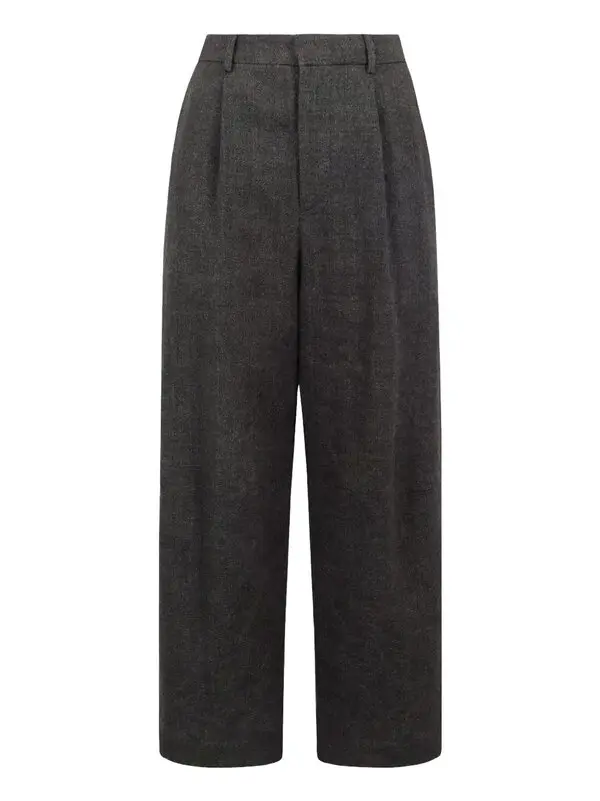 R13 Linen-wool Pants - Grey