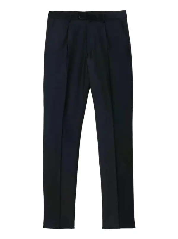 Caruso Wool Trousers - Blue