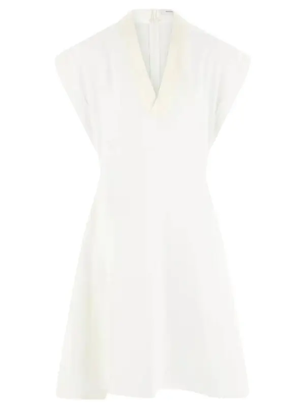 FERRAGAMO Sleeveless Mini Dress - White