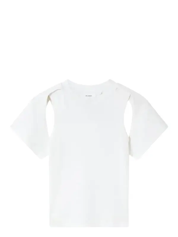Axel Arigato Cut-out Short-sleeve T-shirt - White