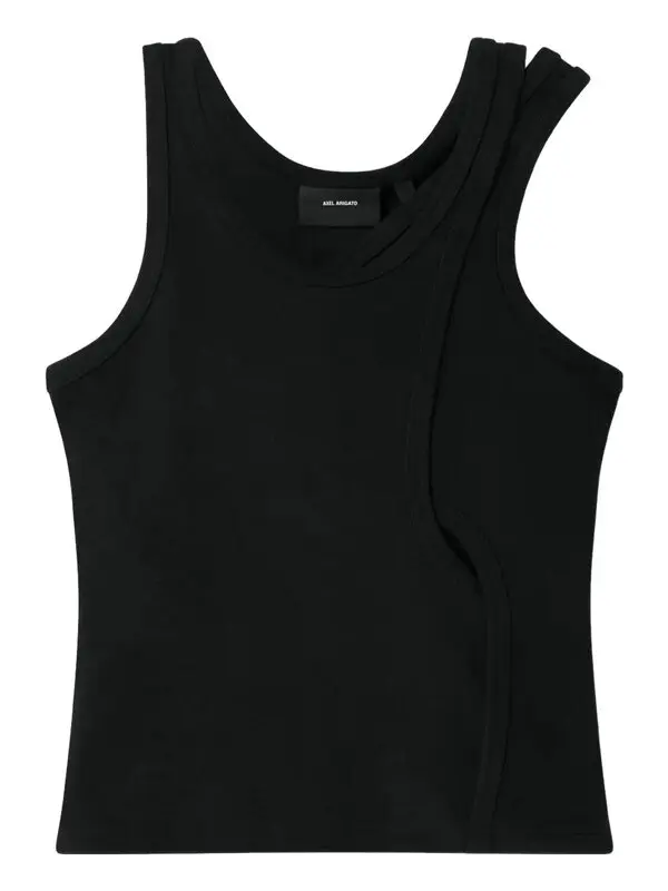 Axel Arigato Asymmetric Tank Top - Black