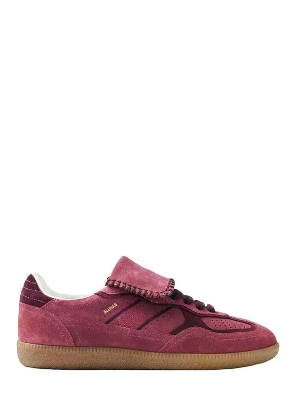 ALOHAS Suede Low-top Sneakers - Red