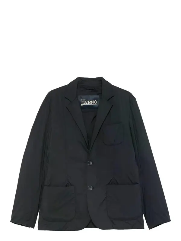 Herno Single-breasted Blazer - Blue