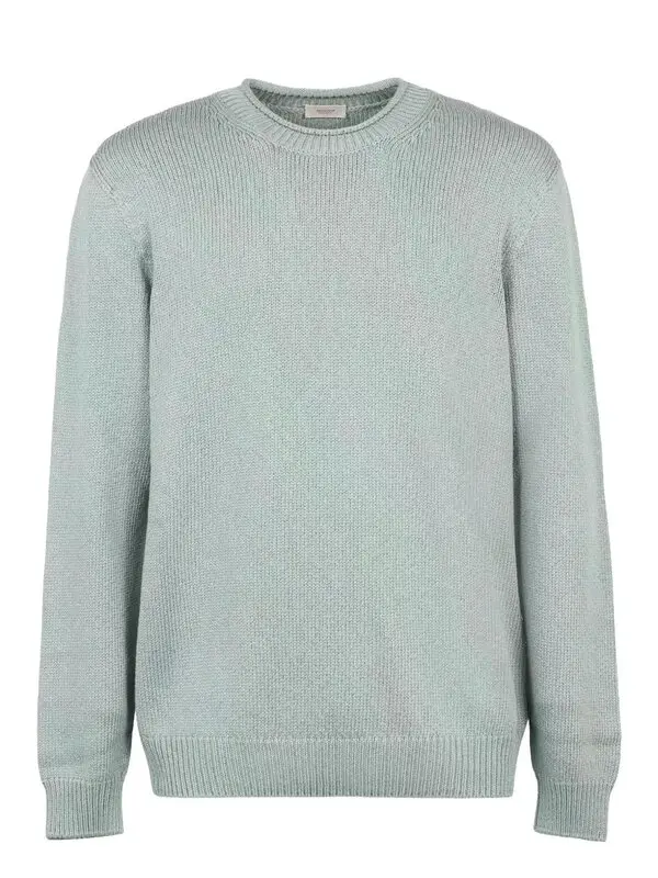 Agnona Crew Neck Sweater - Blue