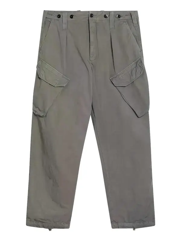 C.P. COMPANY Cotton Gabardine Trousers - Green