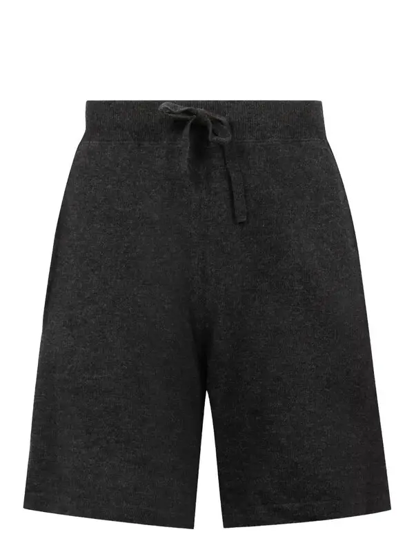 Le Kasha Organic Cashmere Shorts - Grey