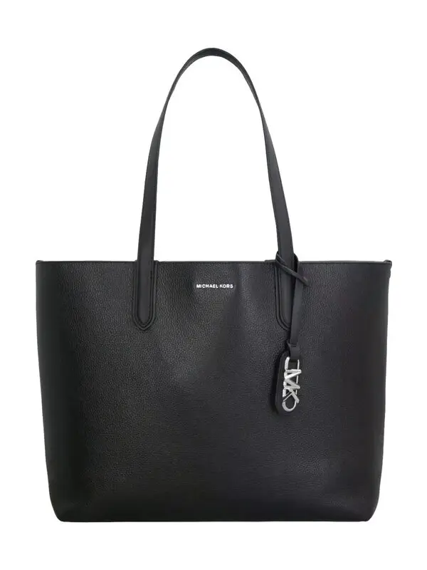Michael Kors Eliza Leather Tote Bag - Black