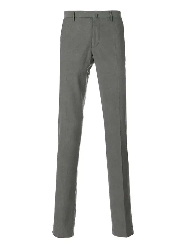 Incotex Woven Tailored Trousers - Grey