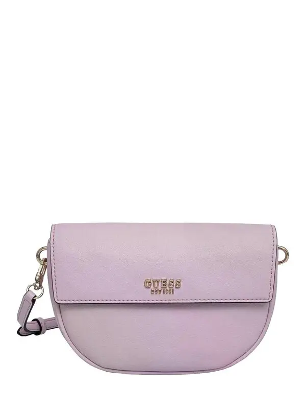 Guess Cerelia Flap Shoulder Bag - Purple