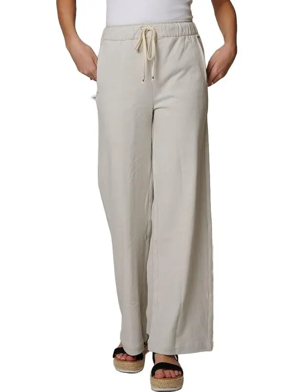 LEISURE LAB Cotton Lounge Pant - Opal