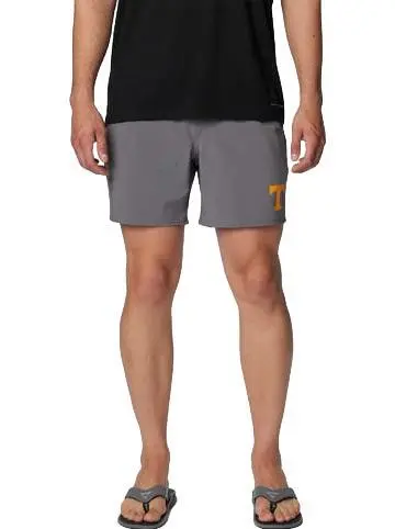 Columbia Tennessee Volunteers Pfg Terminal Roamer™ Omni-shade™ Stretch Shorts - Gray