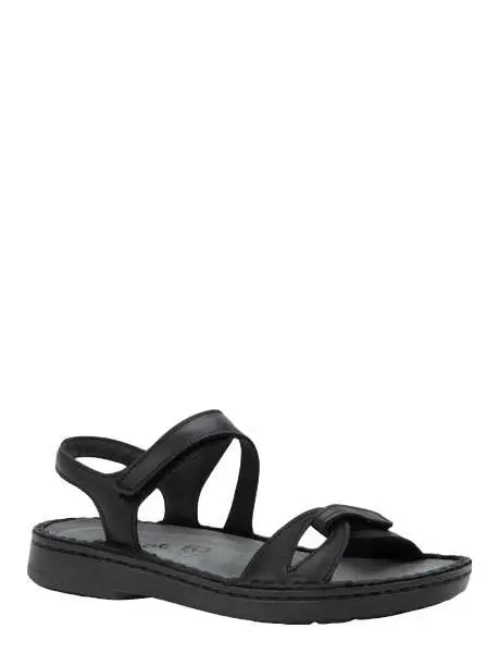 Naot Evora Sandal - Jet Black Leather