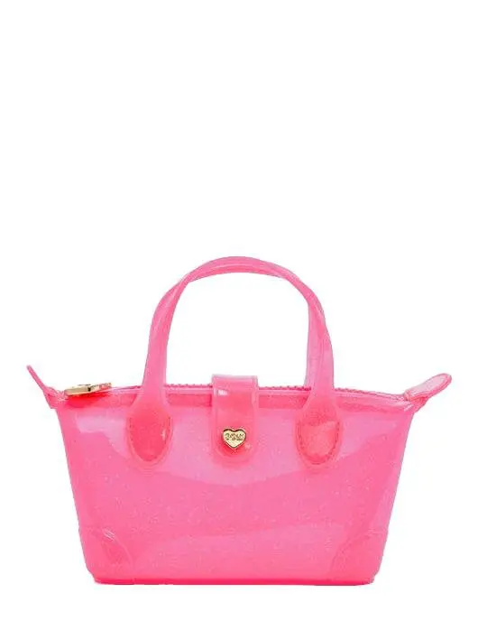 Stoney Clover Lane Jelly Pouchette Crossbody Bag - Bubblegum