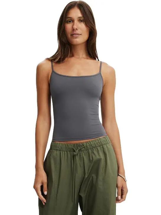 COTTON ON Hold Me Cami - Steel Onyx