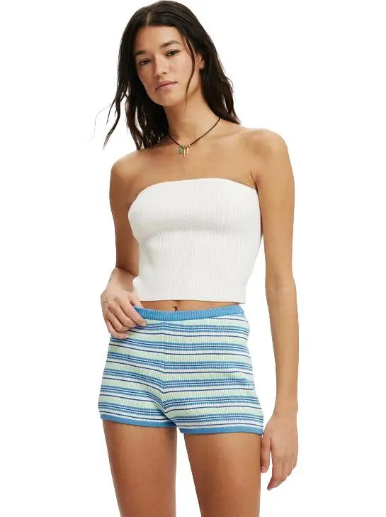 COTTON ON Rib Knit Bandeau - White