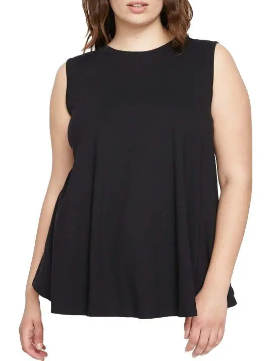 Universal Standard Stretch-jersey Tank Top - Black