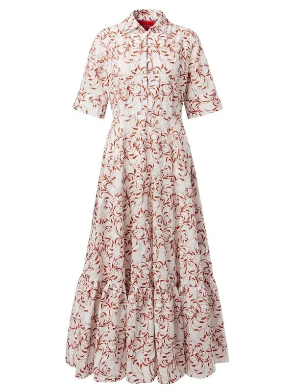 La DoubleJ San Pietro Printed Shirt Dress - Multicoloured