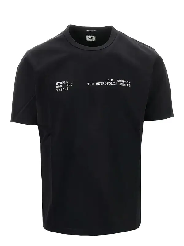 C.P. COMPANY Cotton T-shirt - Black