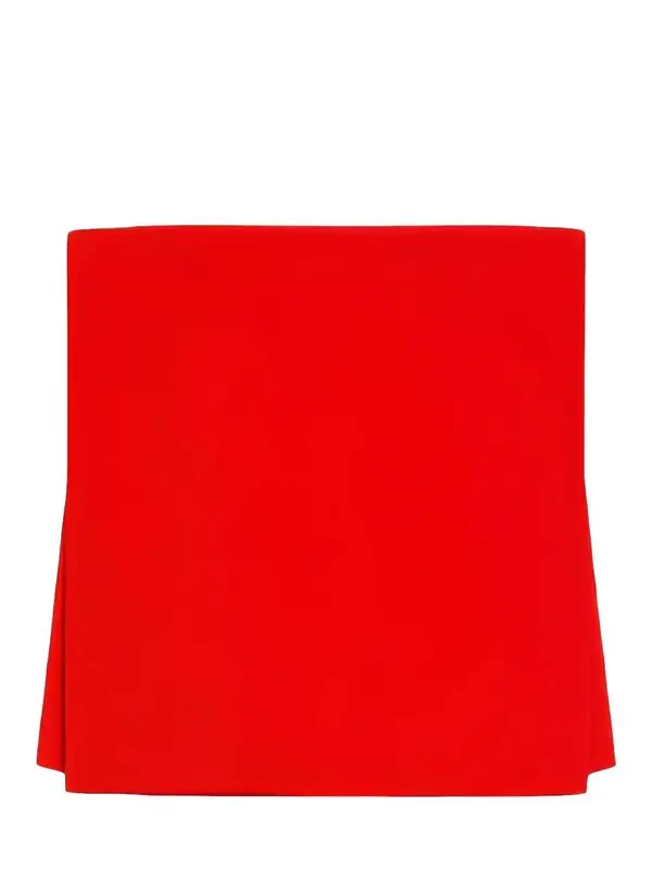 Sportmax Leather-strap Top - Red