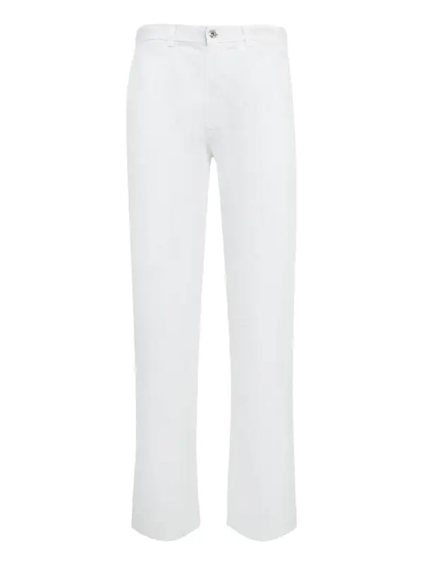 120% Lino Linen Trousers - White