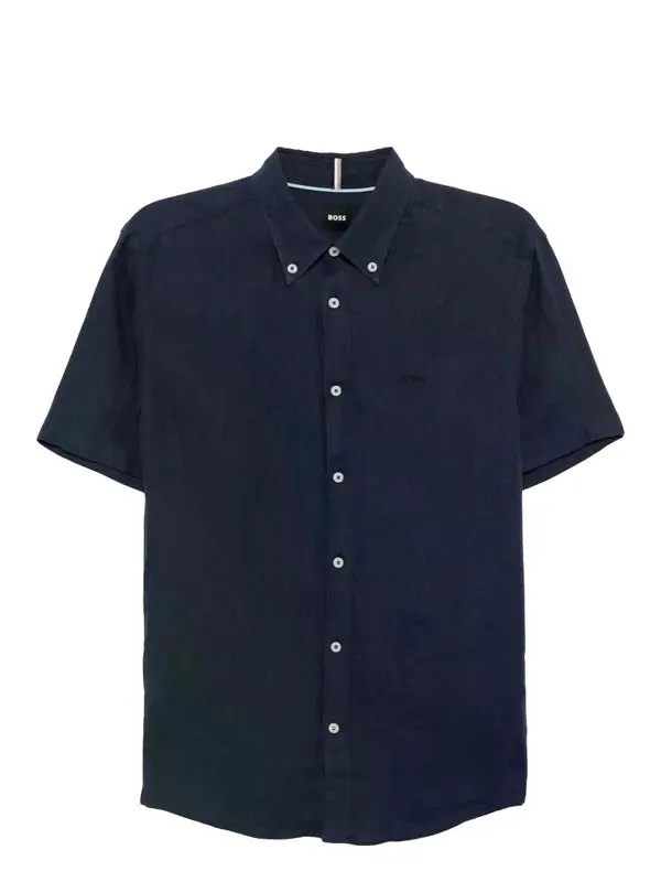 BOSS Short-sleeved Shirt - Blue