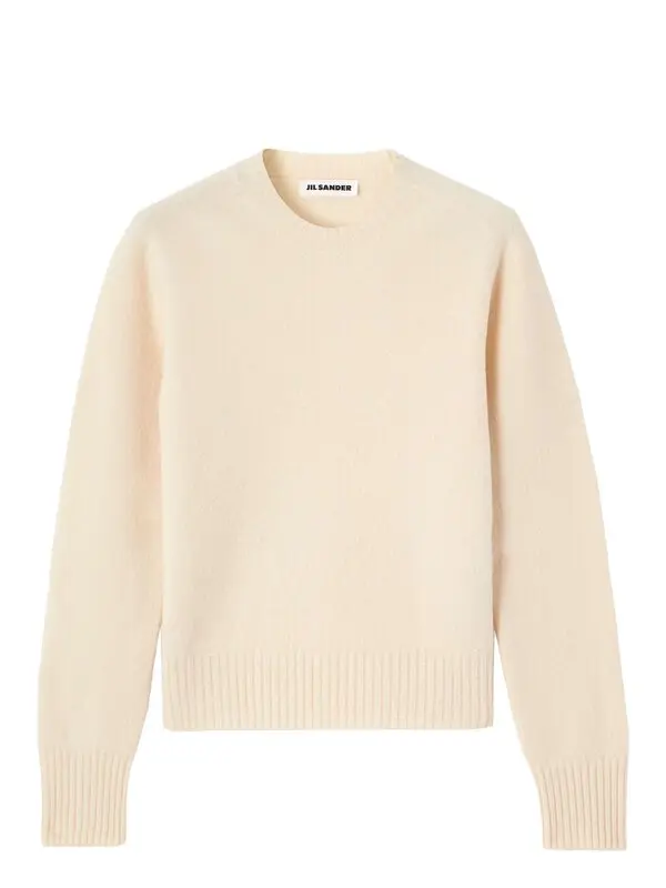 JIL SANDER Wool Sweater - Cream