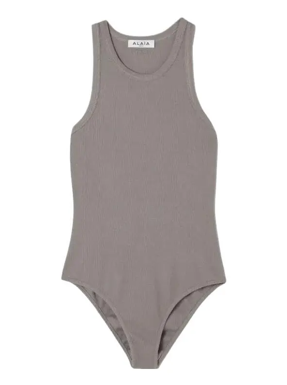 Alaïa - Ribbed-Knit Bodysuit