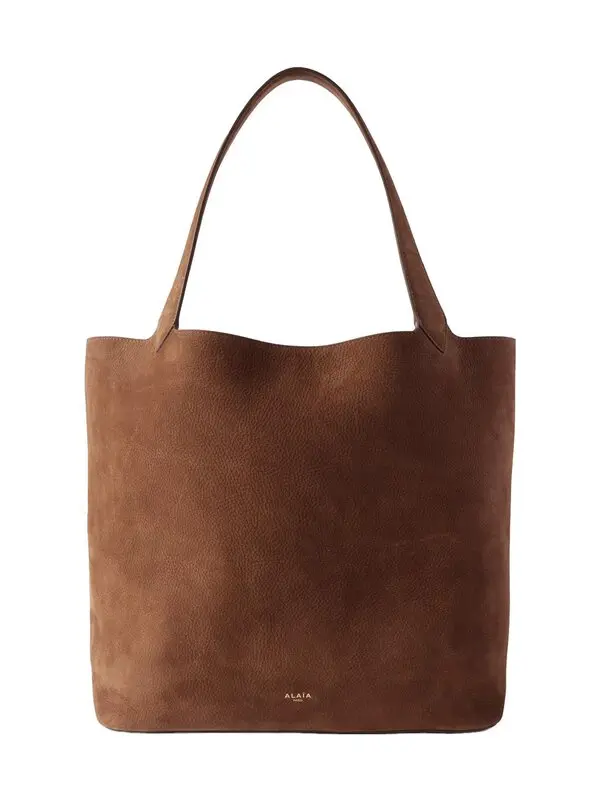 Alaïa Nubuck Tote - Brown