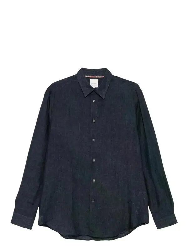 Paul Smith Linen Shirt - Blue