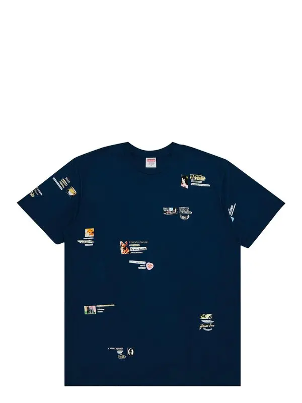 Supreme Upset Tee 'indigo - Blue