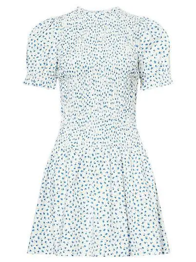 REFORMATION Leannah Floral-print Mini Dress - Hanna