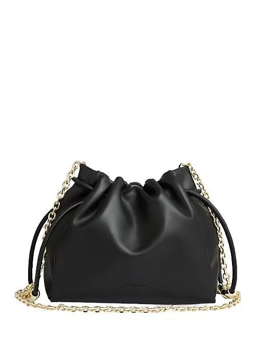 LK BENNETT Kendra Leather Cross-body Bag - Bla-black