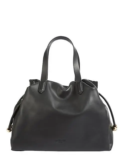 LK BENNETT Selina Leather Tote Bag - Bla-black