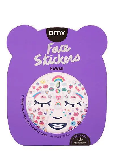 OMY Face Stickers - Kawai