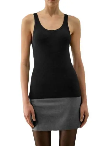Lilysilk Basic Silk Tank Top - Black