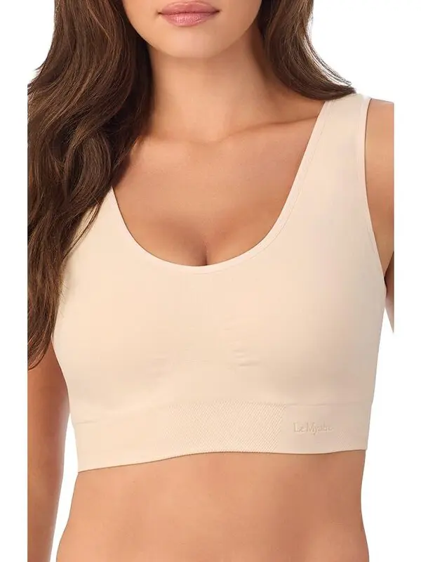 Le Mystère Seamless Wireless Back Smooth Bra - Soft Shell