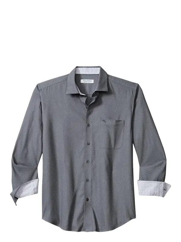 Tommy Bahama Sarasota Stretch Ventura Coast Islandzone® Button-up Shirt - Cave