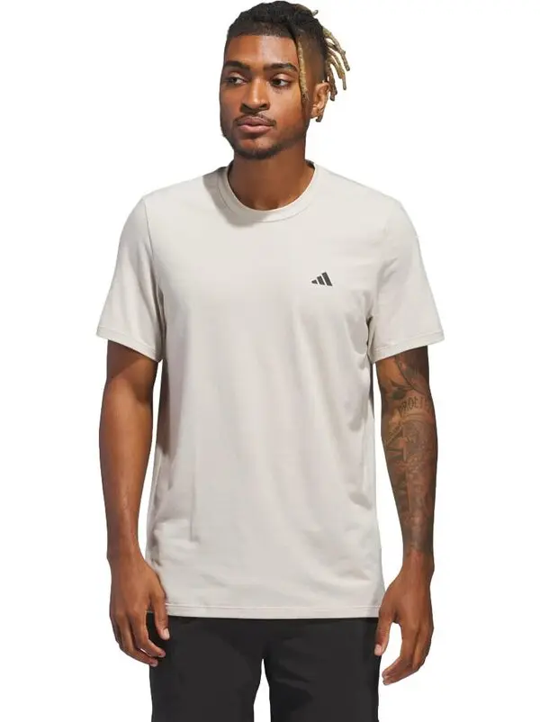 Adidas Axis Aeroready Training Tee - Beige