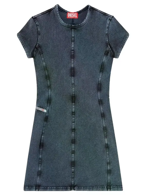 DIESEL® Denim Mini Dress - Blue