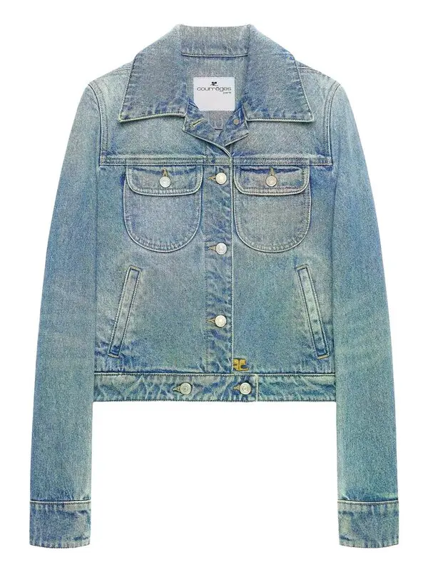 COURREGES Denim Jacket - Blue