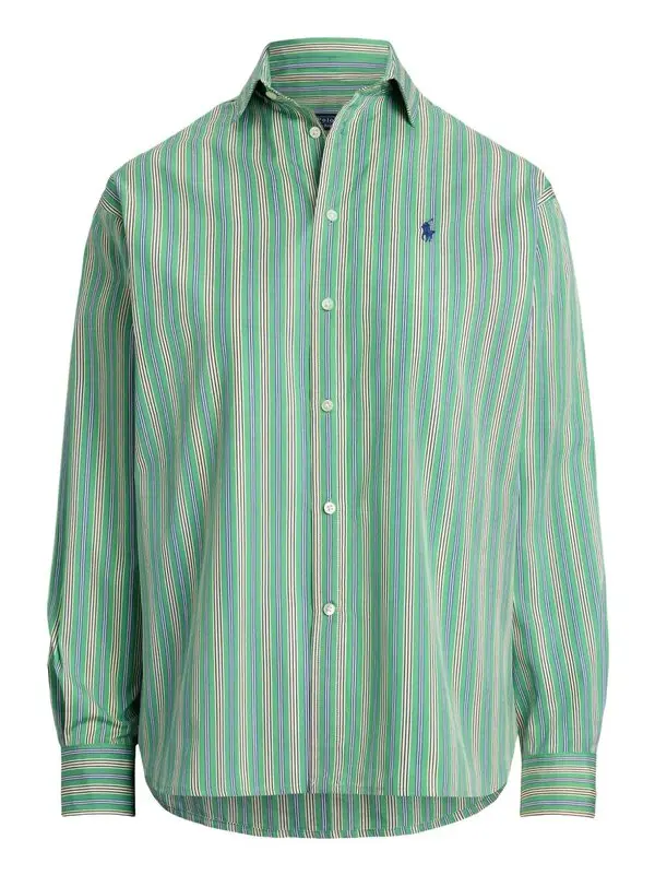 Polo Ralph Lauren Striped Button-up Shirt - Green
